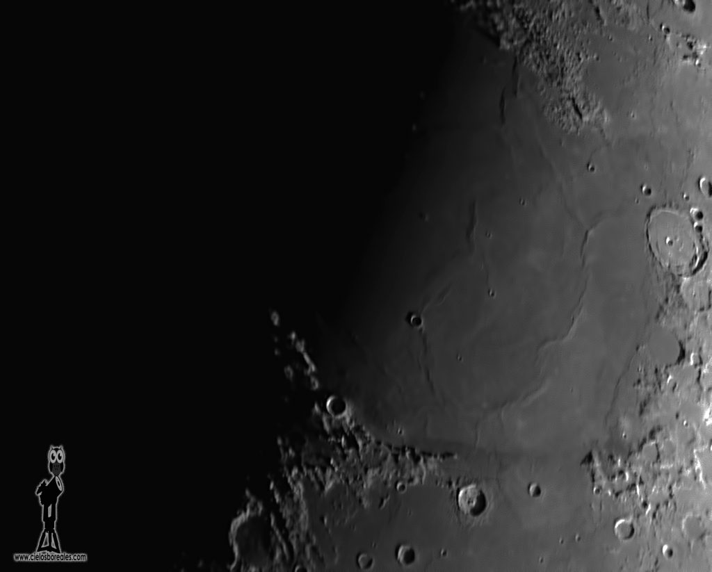 Mare serenitatis - Cielos Boreales Astrofotografía